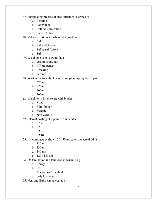 B gas painting-multiple-choice-2 | PDF