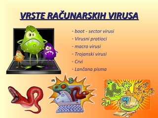 Informatika.netkp (antivirusi i virusi) | PPT