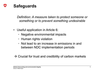 CCXG Oct 2019 - Article 6 - Accounting and environmental integrity ...