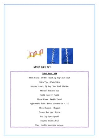 Seam ( 22 types) | DOCX