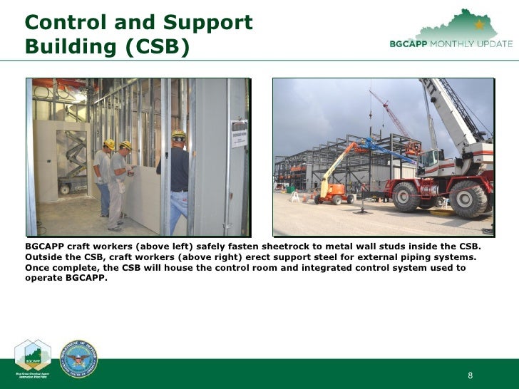 BGCAPP Monthly Status Briefing - September 2011