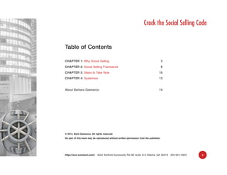 Crack the Social Selling Code | PDF | Social Networking | Internet