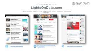 The Business Glossary, Data Dictionary, Data Catalog Trifecta | PPTX