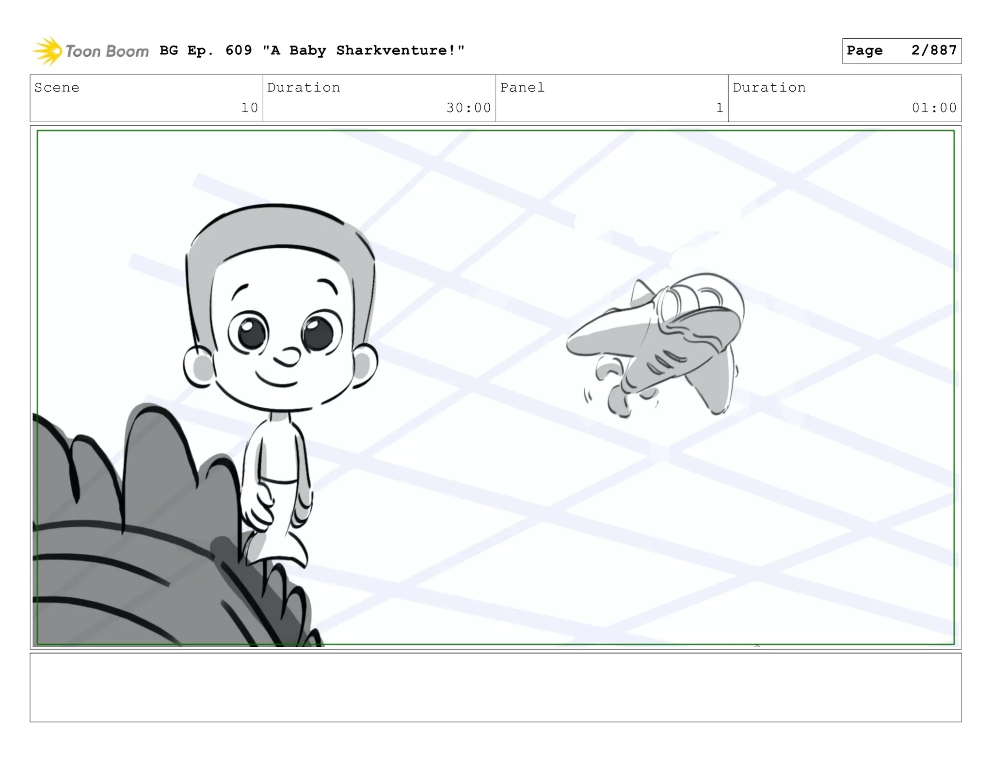 Bubble Guppies "A Baby Sharkventure" Storyboard | PDF