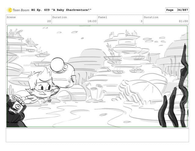 Bubble Guppies "A Baby Sharkventure" Storyboard | PDF | Family/Children ...