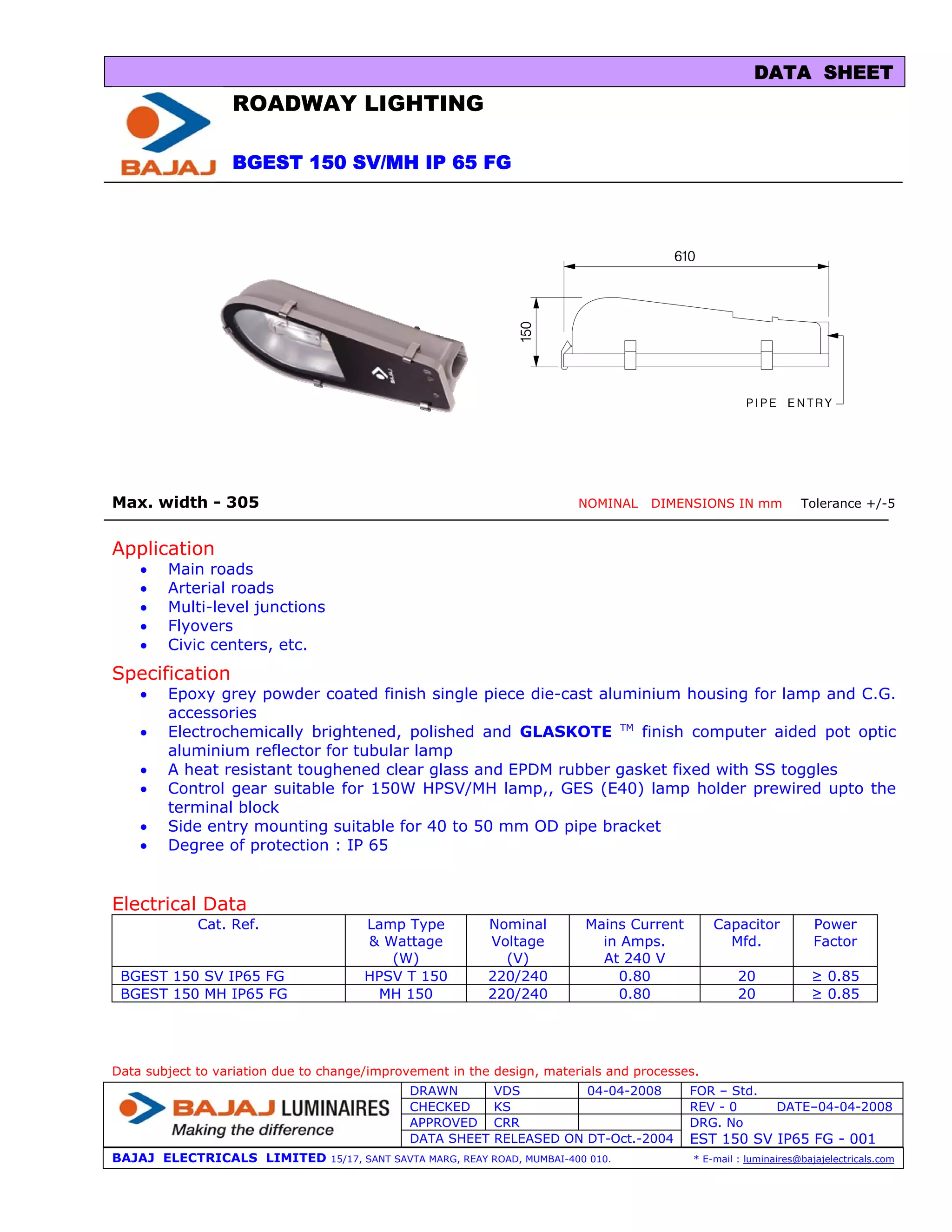 Bgest 150 sv-mh_fg | PDF