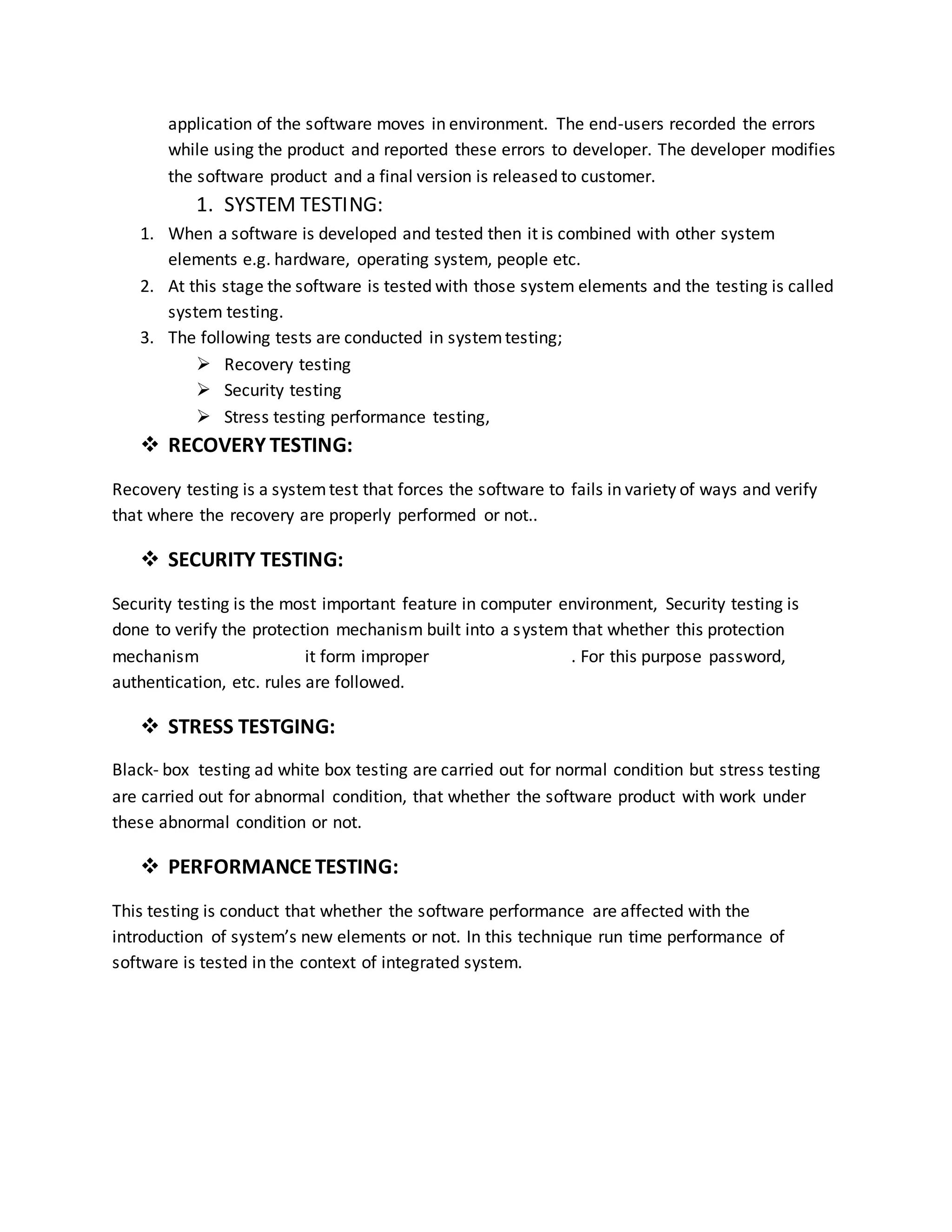 SOFTWARE TESTING STRATEGIES: | PDF