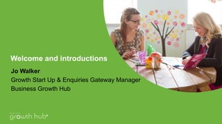 Business Growth Hub Presentation Wigan | PPTX