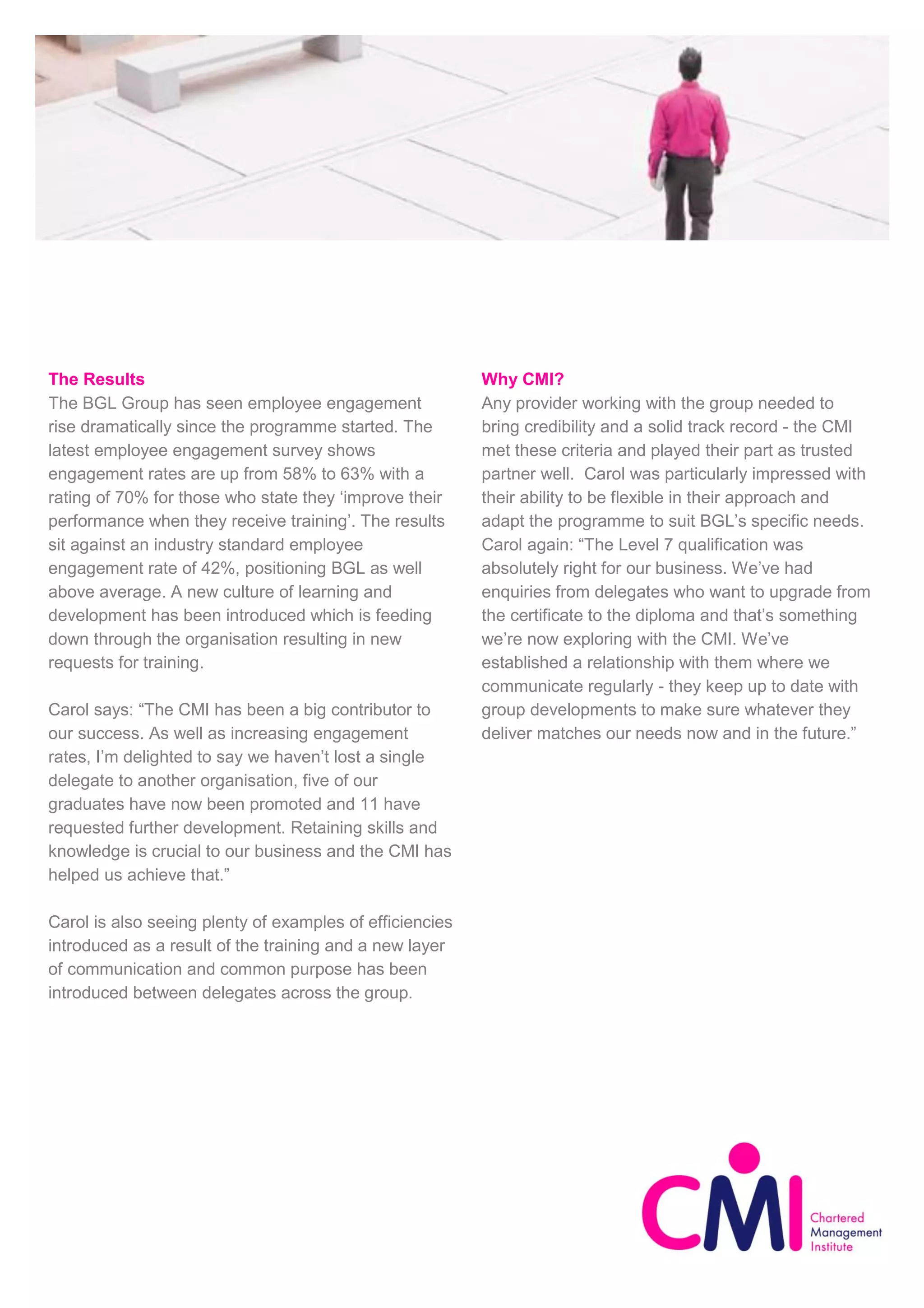 BGL CMI case study | PDF