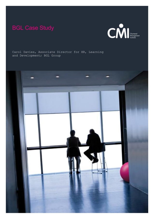 BGL CMI case study | PDF