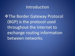 BGP | PPTX