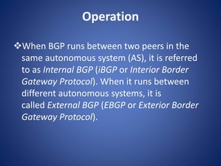 BGP | PPTX