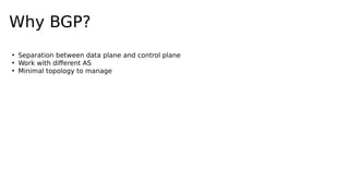 BGP Dynamic Routing and Neutron | PPT