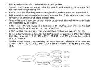 BGP.ppt | Computer Networking | Computing