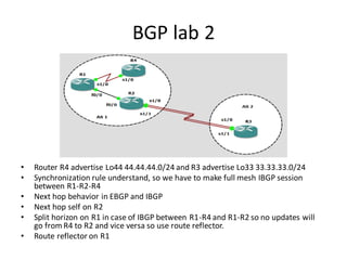 bgp features presentation routing protocle | PDF