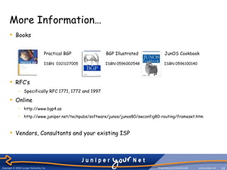 BGP protocol presentation | PPT