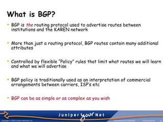 BGP protocol presentation | PPT