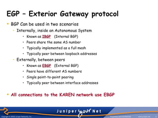 BGP protocol presentation | PPT