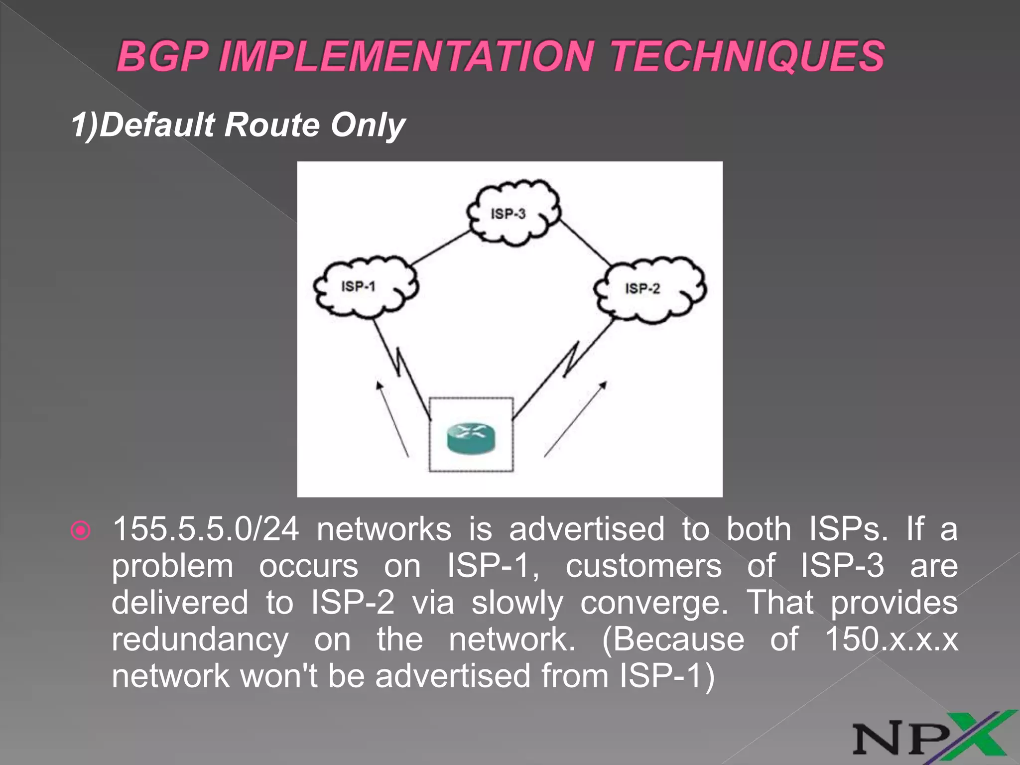 BGP (Border Gateway Protocol) | PPTX