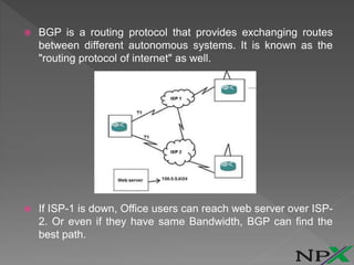 BGP (Border Gateway Protocol) | PPTX