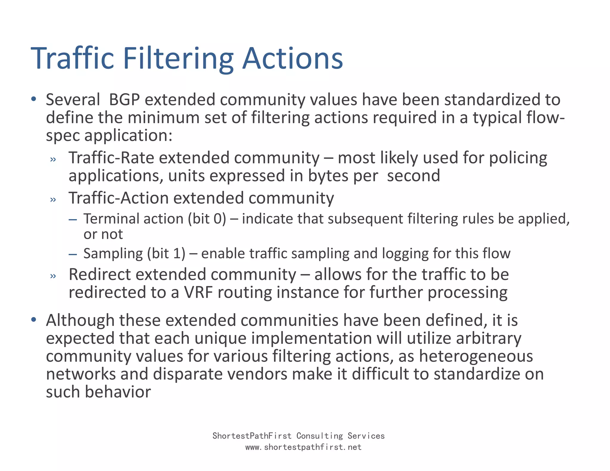 An Introduction to BGP Flow Spec | PDF | Computer Networking | Computing
