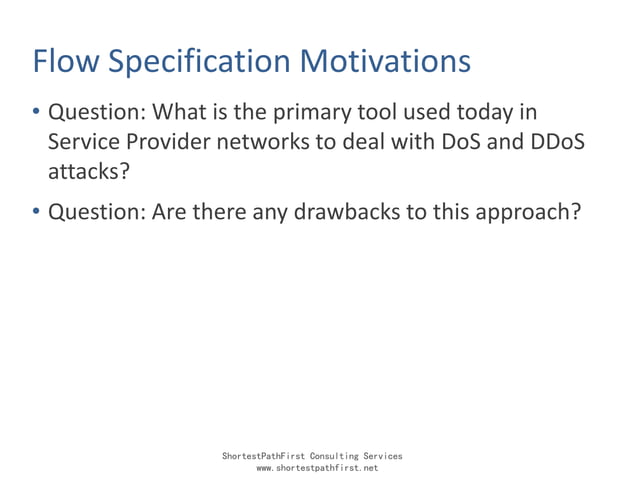An Introduction To Bgp Flow Spec Pdf Computer Networking Computing