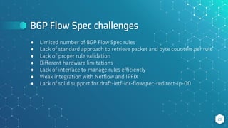 BGP Flow Spec HKNOG 13 | PPT