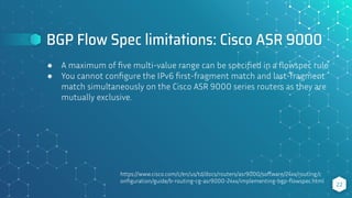 BGP Flow Spec HKNOG 13 | PPT