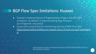 BGP Flow Spec HKNOG 13 | PPT