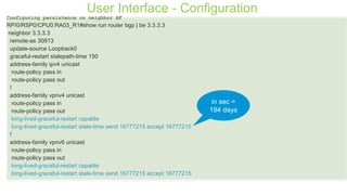 BGP persistence | PPT