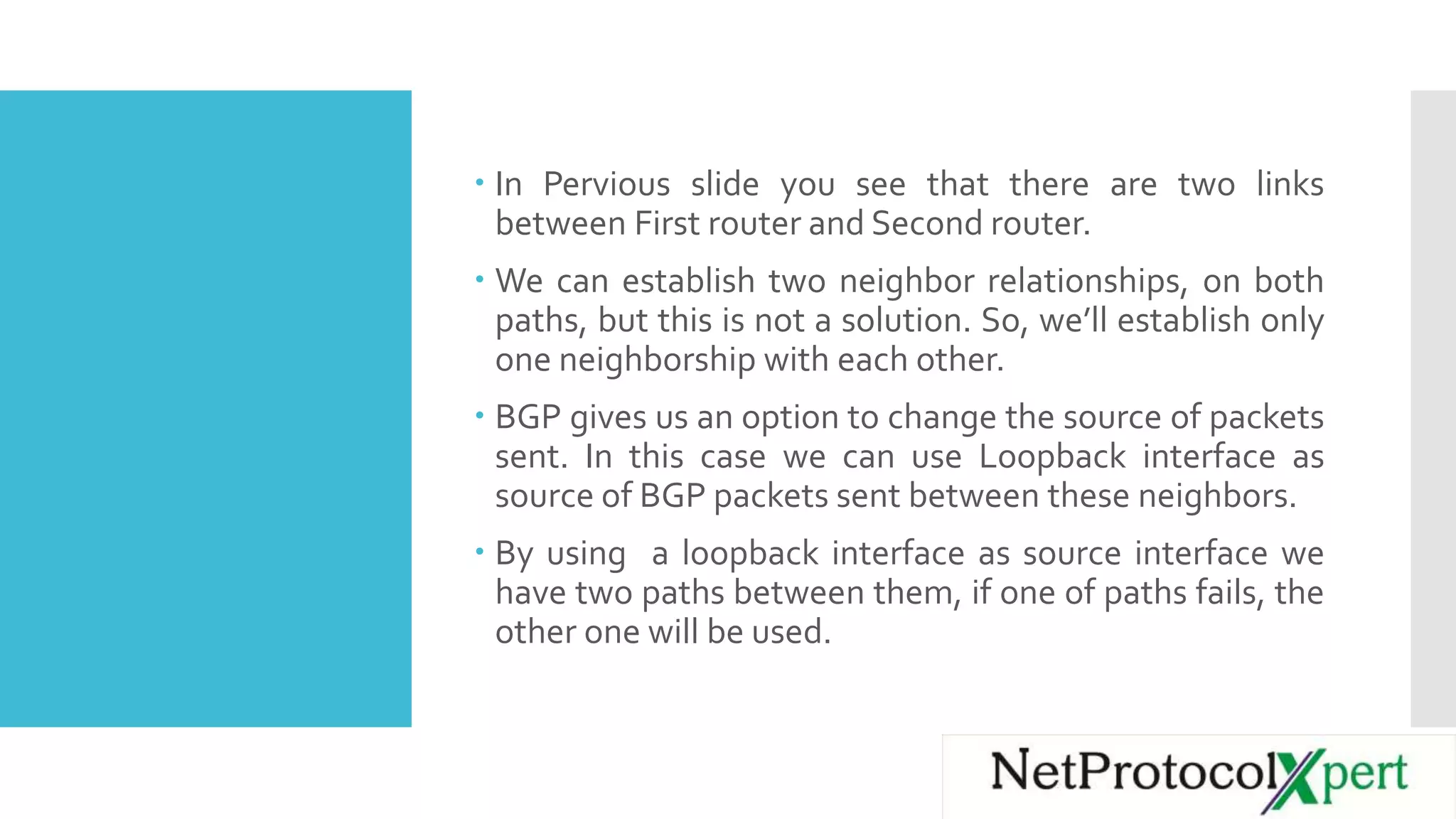 BGP Update Source | PPTX | Computer Networking | Computing