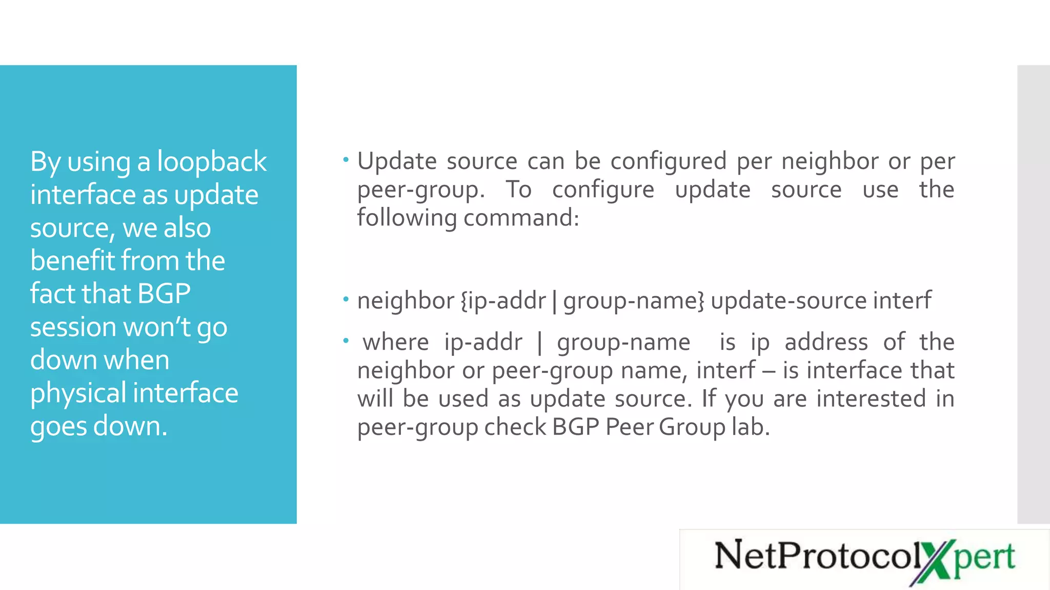 Bgp Update Source Pptx Computer Networking Computing 9845