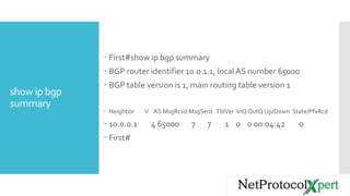 BGP Update Source | PPTX | Computer Networking | Computing