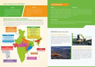 BGR Mining and infra brochure by Rohit Reddy | PDF