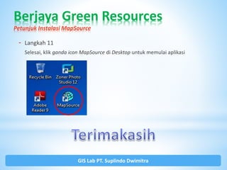 Bgr 001 petunjuk instalasi map source | PPT