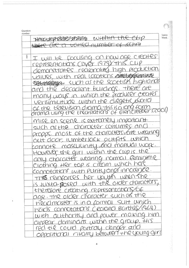 A/B grade answers OCR media | PDF