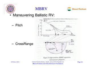 Bgrv and indian missiles arun vishwakarma, rev 1 c | PDF
