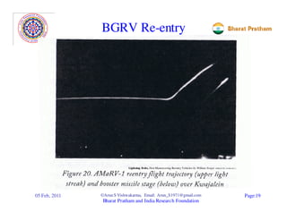 Bgrv and indian missiles arun vishwakarma, rev 1 c | PDF