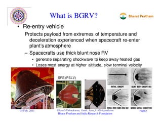 Bgrv and indian missiles arun vishwakarma, rev 1 c | PDF