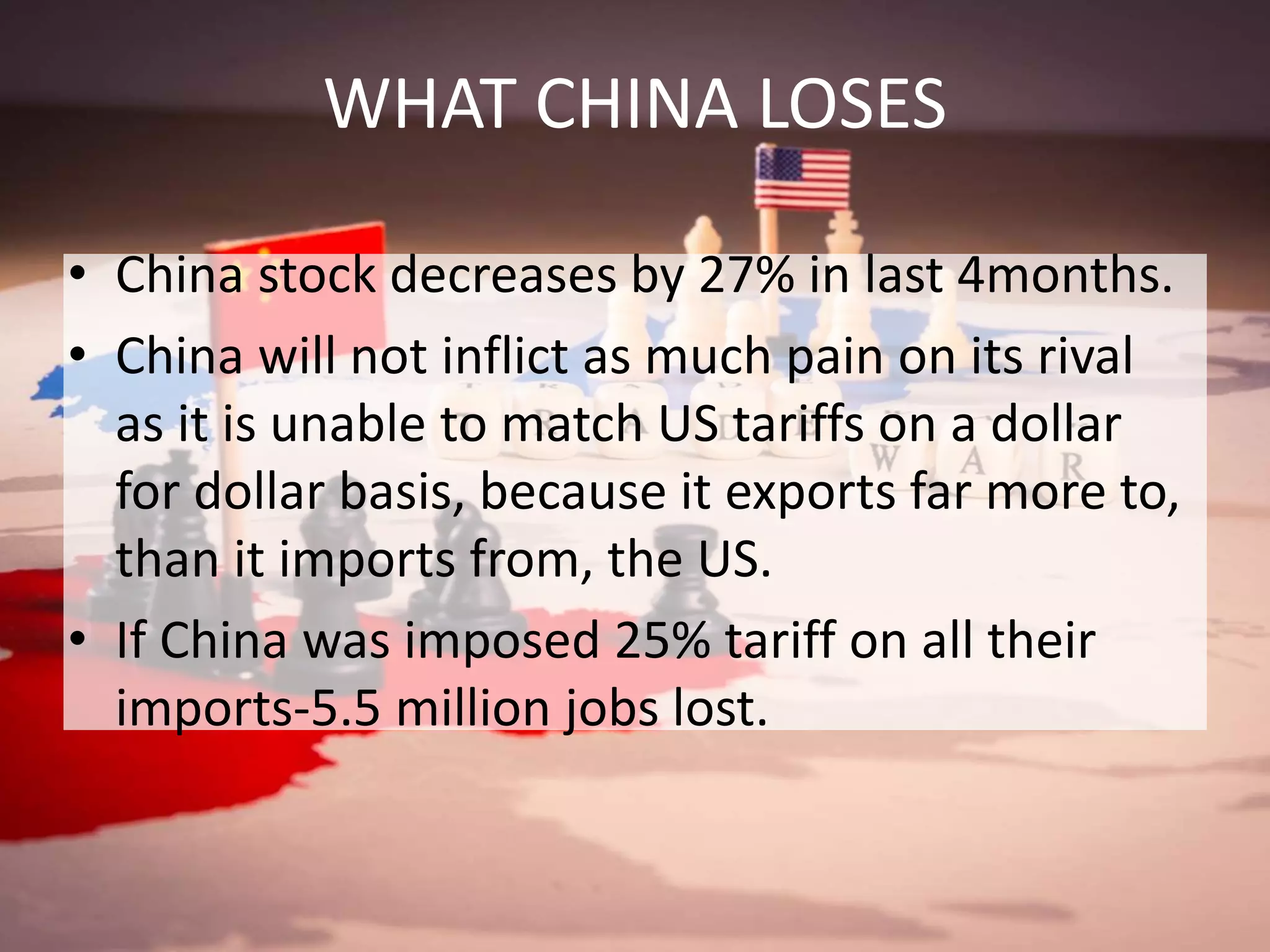 US- China trade war | PPTX