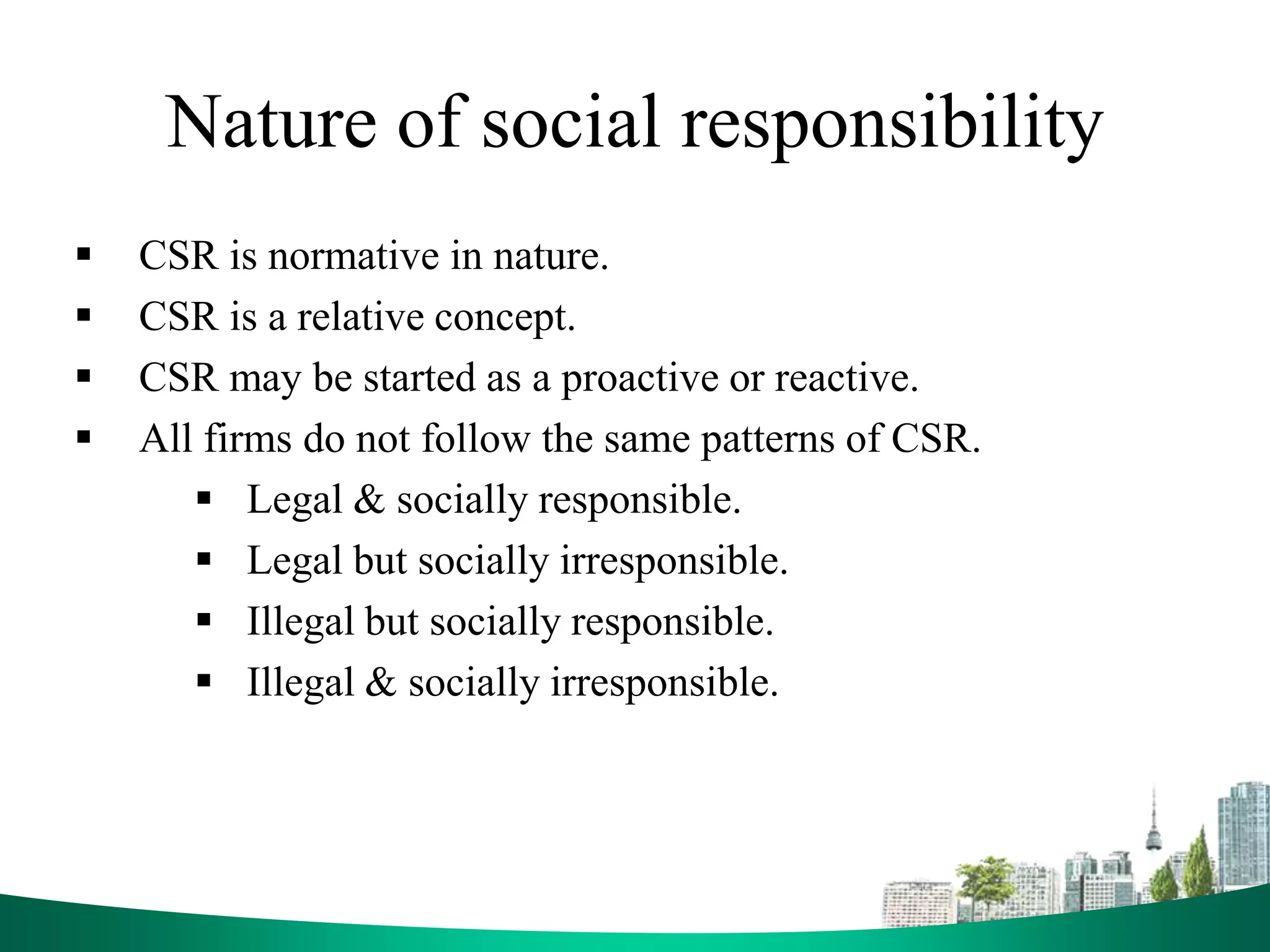 Corporate social responsibility | PPTX