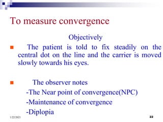 Maddox rod, Maddox wing, Bagolini striated glasses, RAF ruler and Prism ...