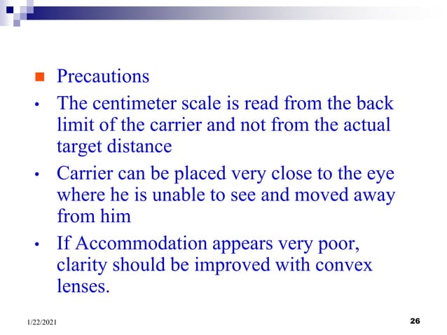 Maddox rod, Maddox wing, Bagolini striated glasses, RAF ruler and Prism ...