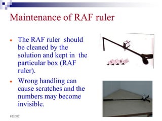 Maddox rod, Maddox wing, Bagolini striated glasses, RAF ruler and Prism ...