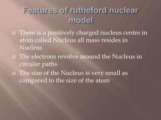 Structure of the atom | PPTX