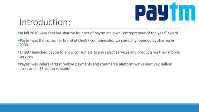 Paytm | PPTX