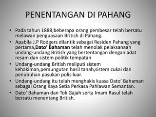 Peristiwa penentangan pemimpin tempatan | PPTX