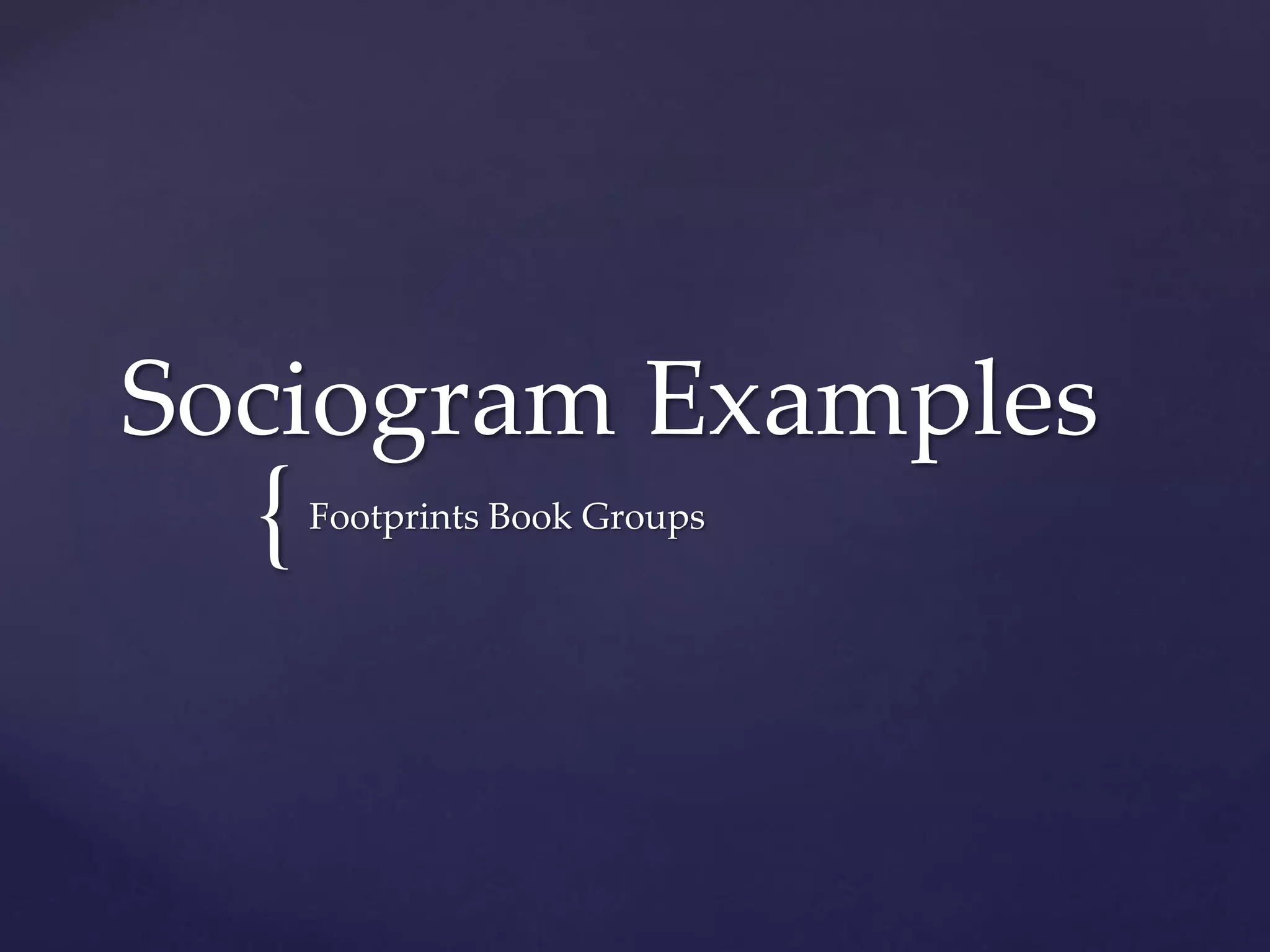 Bg sociogram examples | PPTX