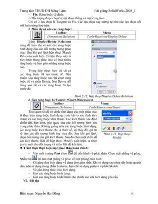 Bg solidworks2008 phan1 | PDF