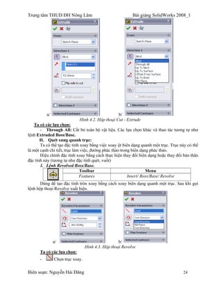 Bg solidworks2008 phan1 | PDF